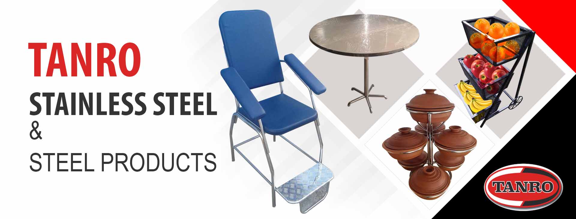 Tanro Trading | Stainless Steel and steel products in sri lanka
