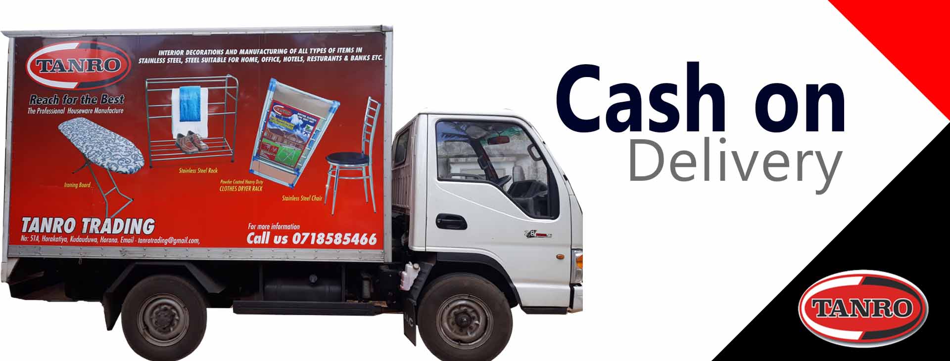 Tanro Trading | Stainless Steel and steel products in sri lanka